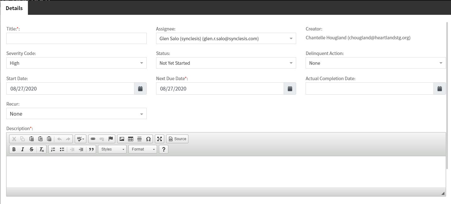 Plan of Action and Milestones (POA&M) - CYBER SECURE DASHBOARD
